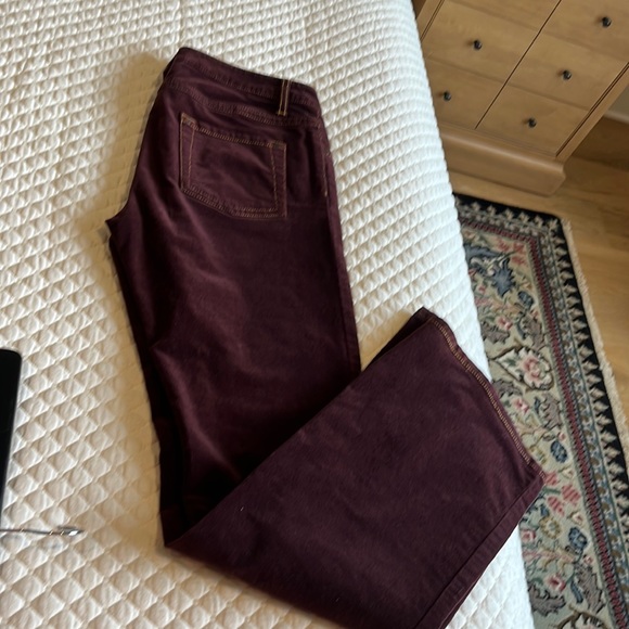 CAbi | Jeans | Gorgeous Cabi Brown Velvet Flares Size 8 Vintage Unused ...